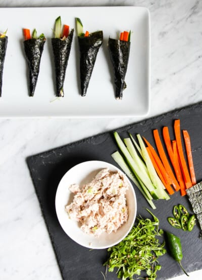 Tuna Hand Rolls - The Defined Dish