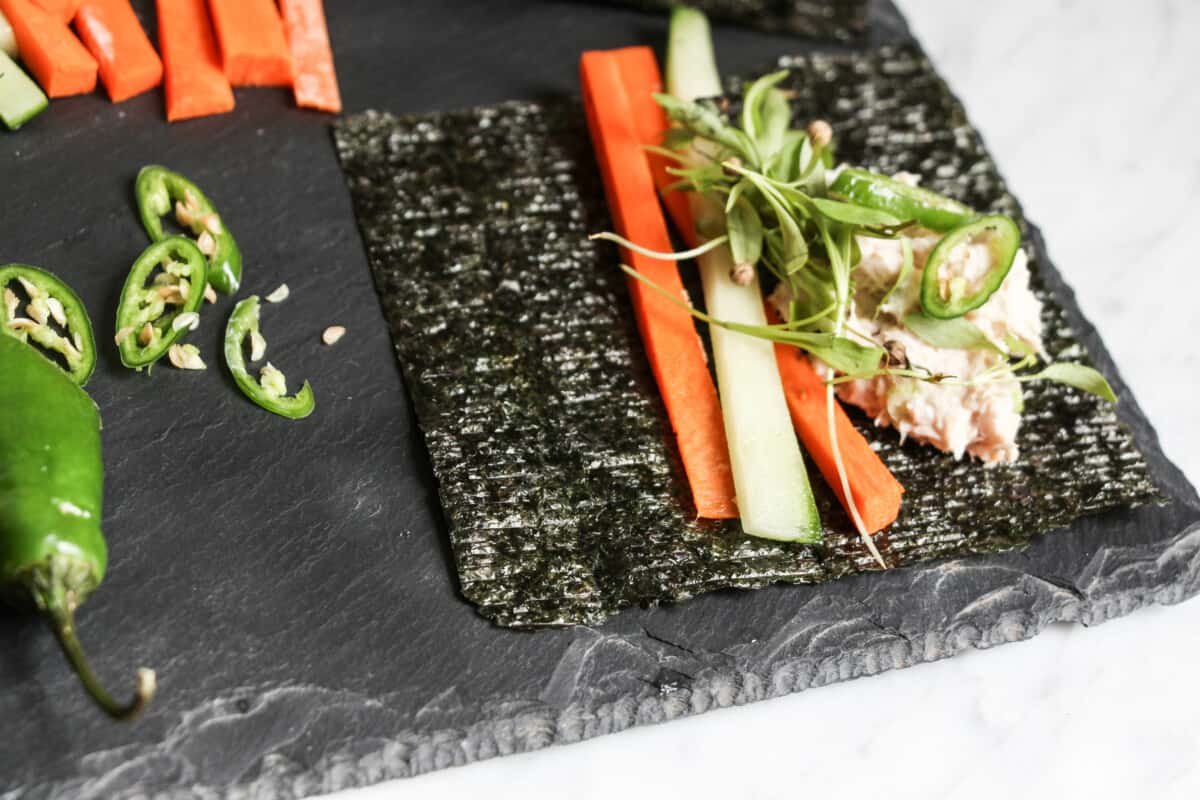 Tuna Hand Rolls - The Defined Dish