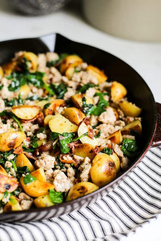 Chicken-Ranch Breakfast Hash - The Defined Dish