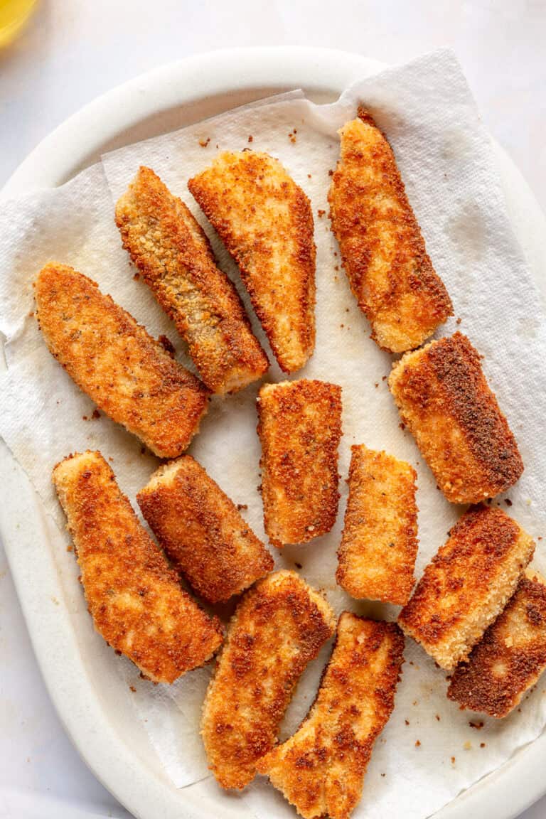 Easy Crispy Salmon Fish Sticks - The Defined Dish