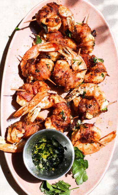 Shrimp Brochette - The Defined Dish - Shrimp Brochette