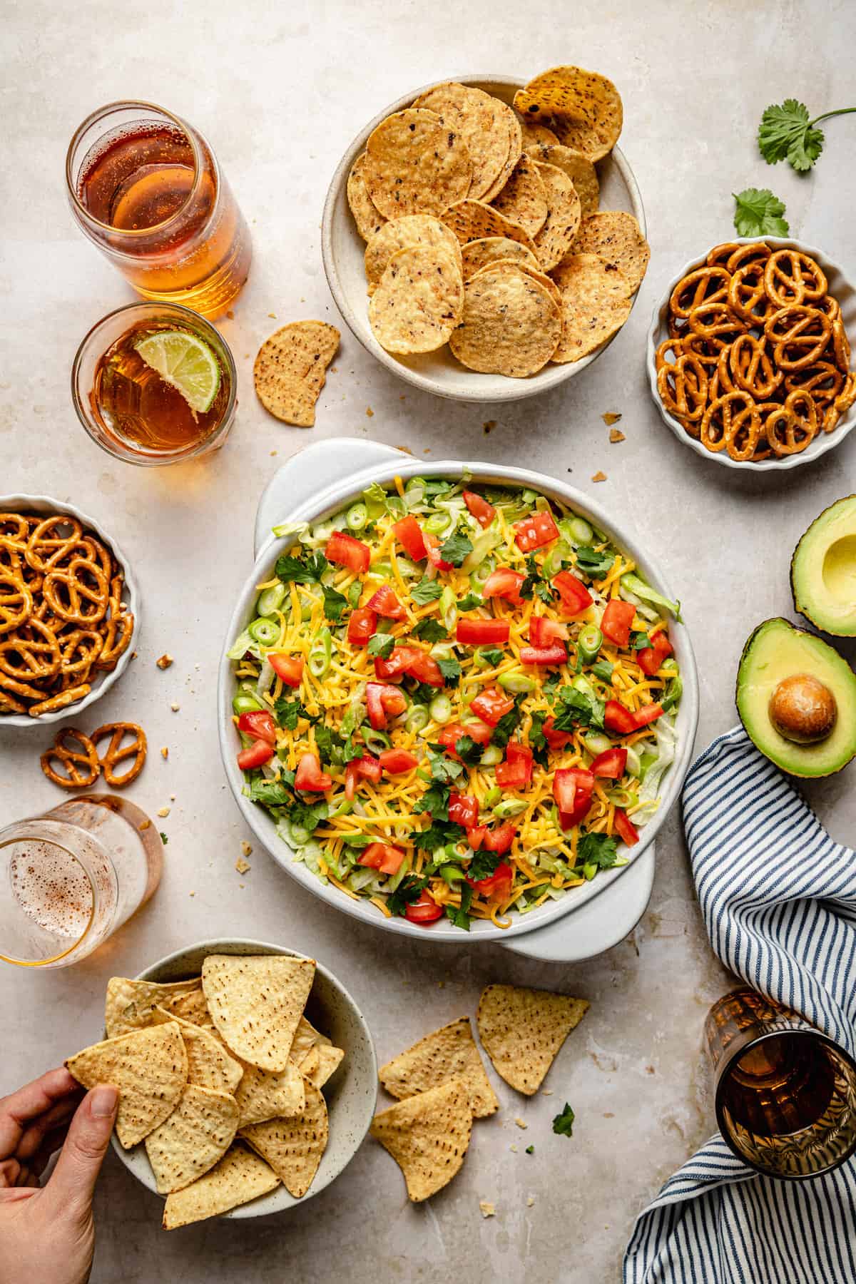 Seven Layer Dip The Defined Dish