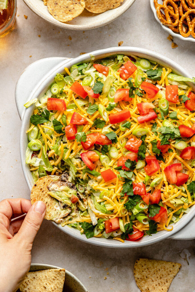 Seven Layer Dip The Defined Dish