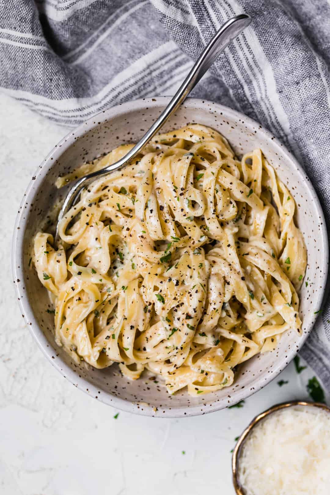 Creamy Fettuccine Alfredo - The Defined Dish