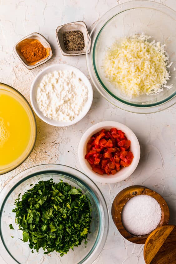 Roasted Red Pepper Egg White Bites - The Defined Dish