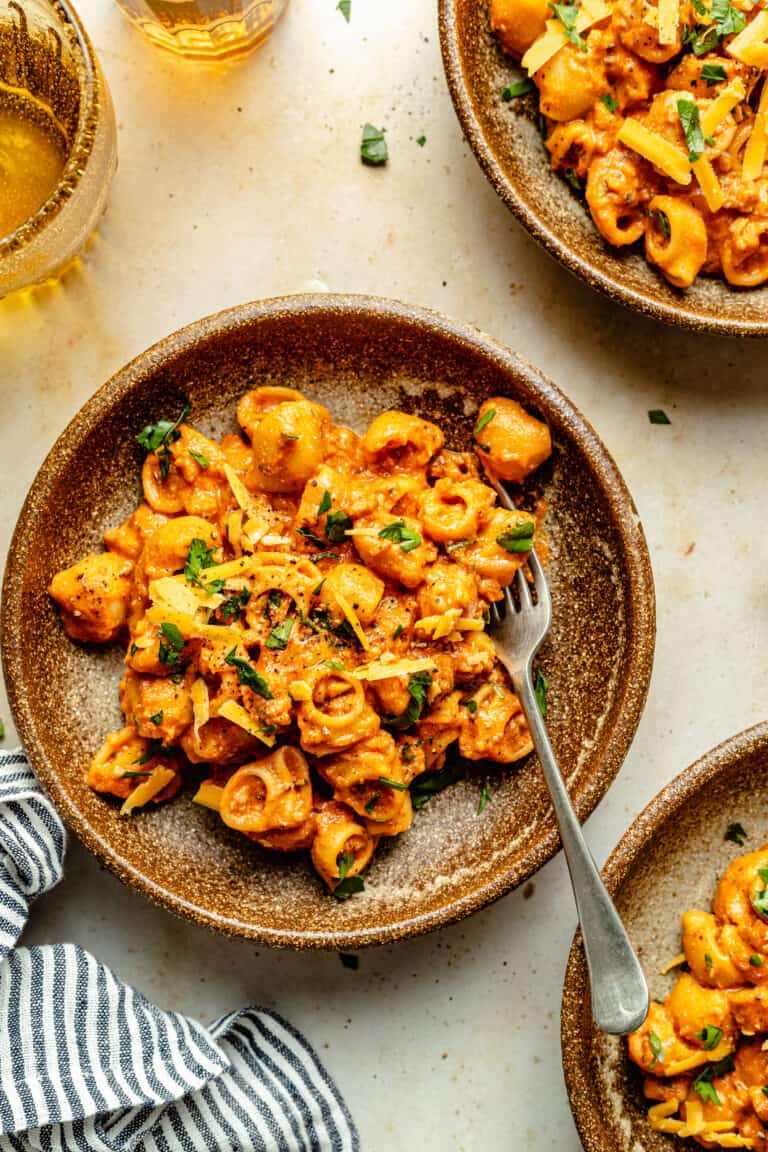 One-Pot Italian Shells and Cheese - The Defined Dish