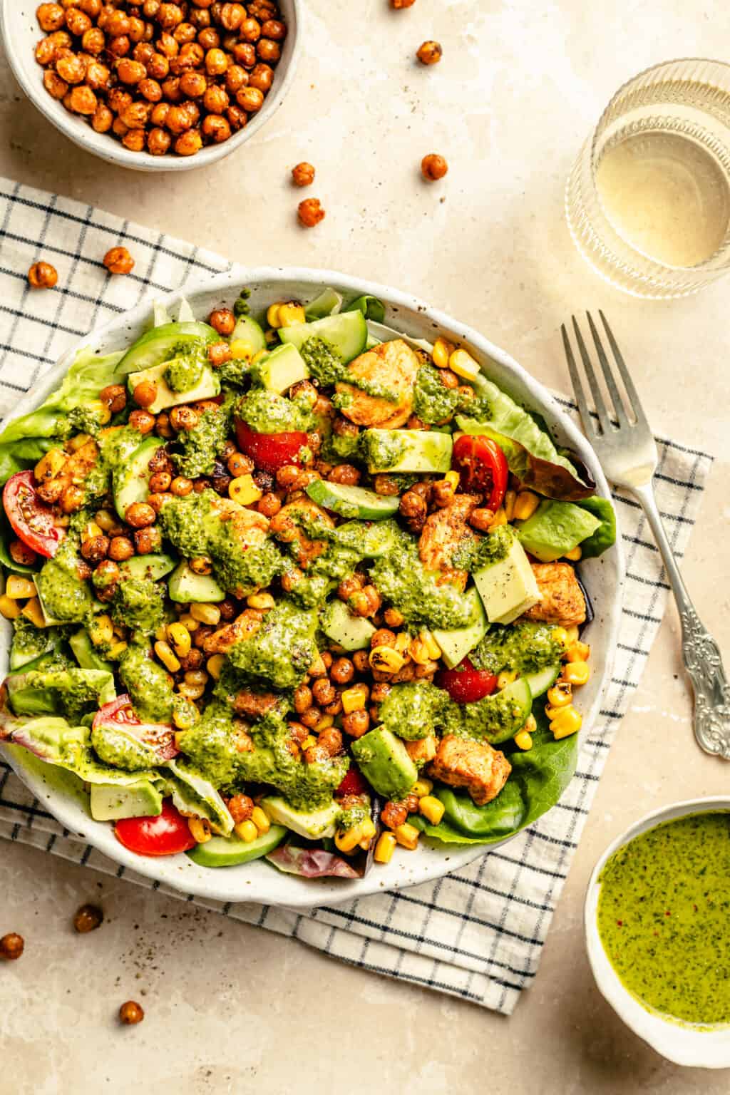 Gaucho Salad with Chimichurri Dressing - The Defined Dish
