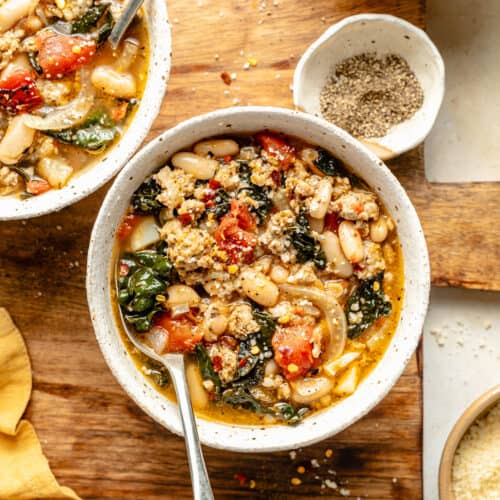 Sausage, Fennel, and White Bean Soup - The Defined Dish