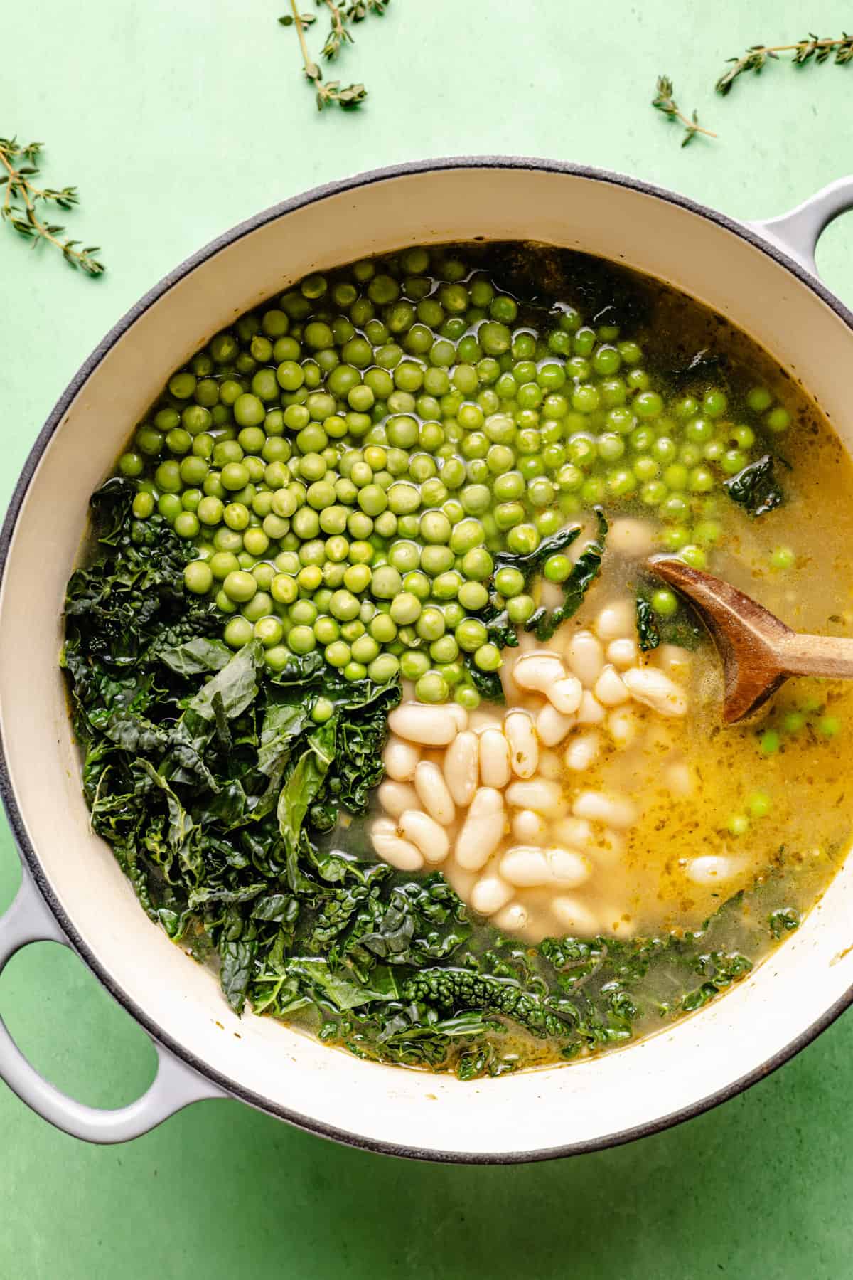 Spring Green Minestrone - The Defined Dish