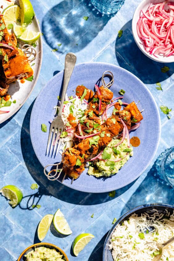 Pork Pastor Skewers - The Defined Dish