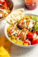 Halal Guys-Inspired Chicken and Rice Skillet - The Defined Dish