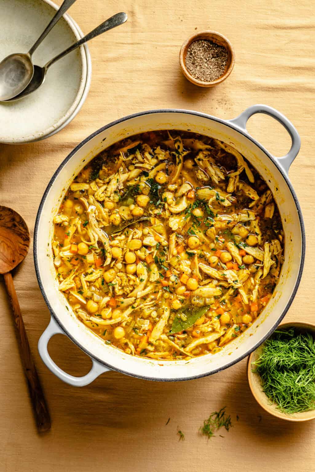 Lemon Chicken and Chickpea Stew - The Defined Dish