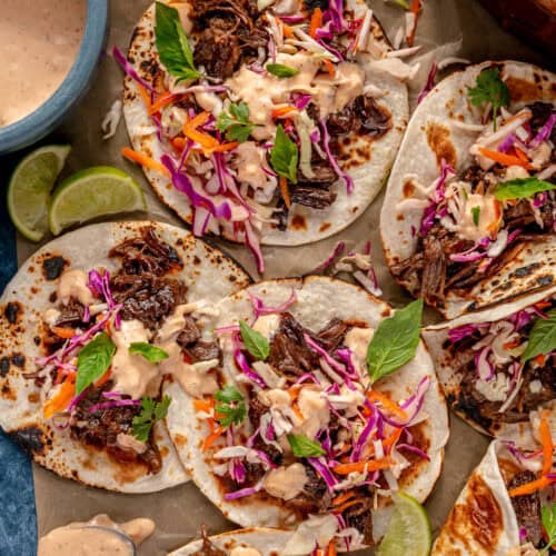 Five-Spice Short Rib Tacos - The Defined Dish - Recipes