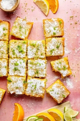 Salted Citrus Bars - The Defined Dish