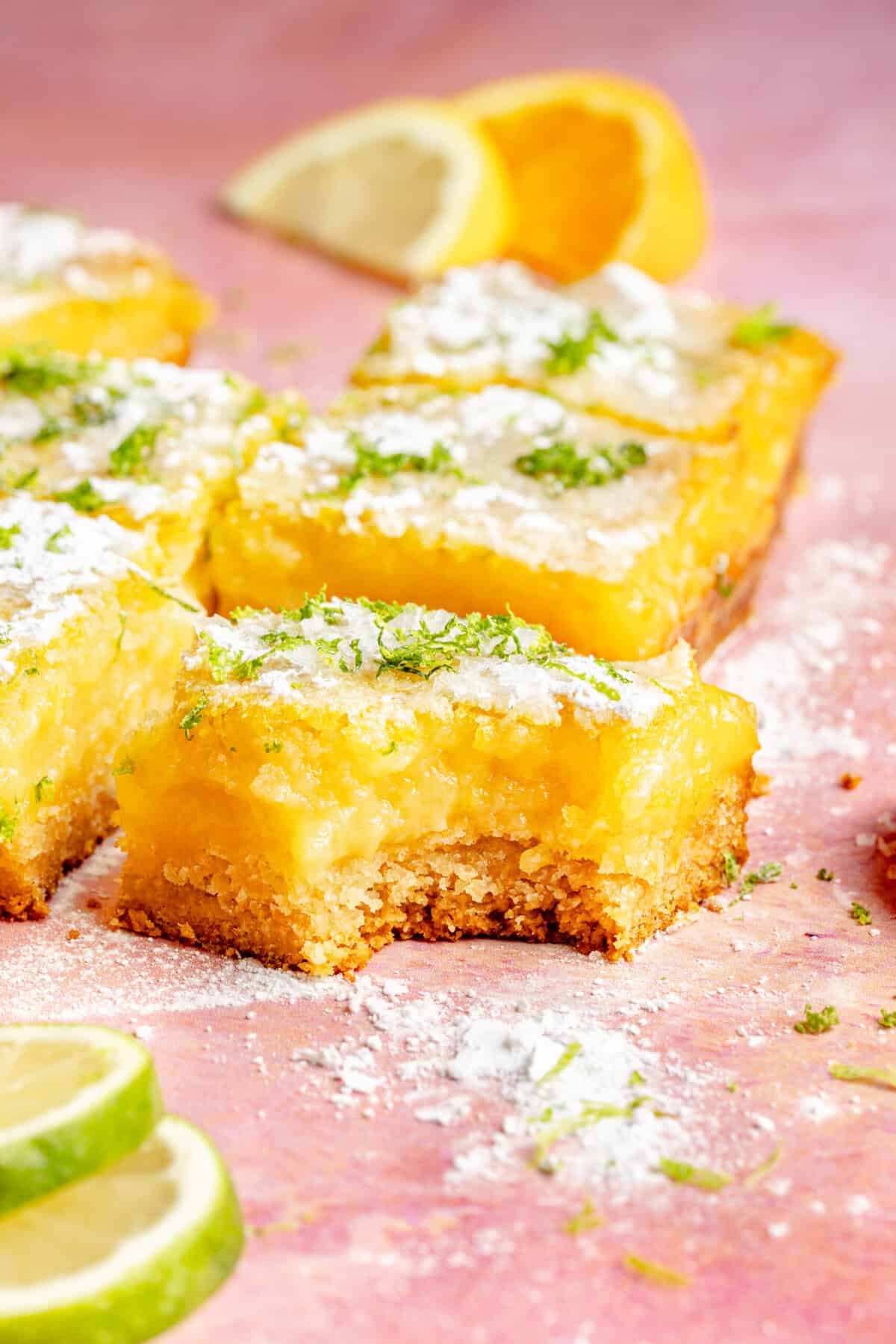 Salted Citrus Bars - The Defined Dish