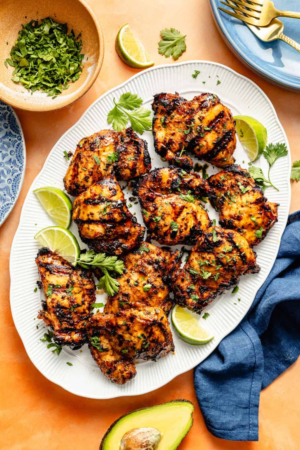Smoky Chipotle Lime Marinated Chicken - The Defined Dish