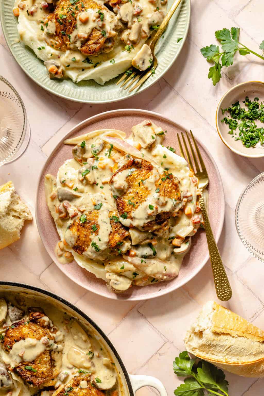 Coq au Champagne - The Defined Dish