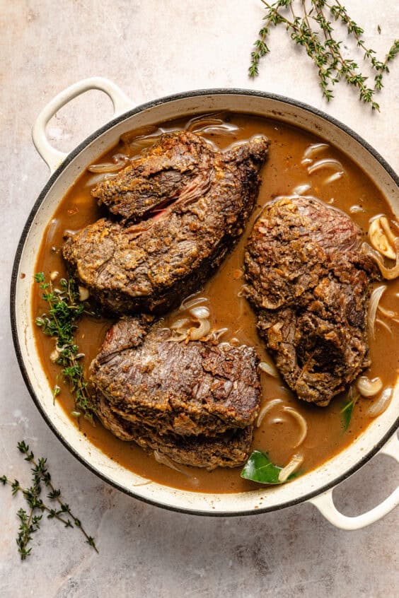 French Onion Braised Beef - The Defined Dish
