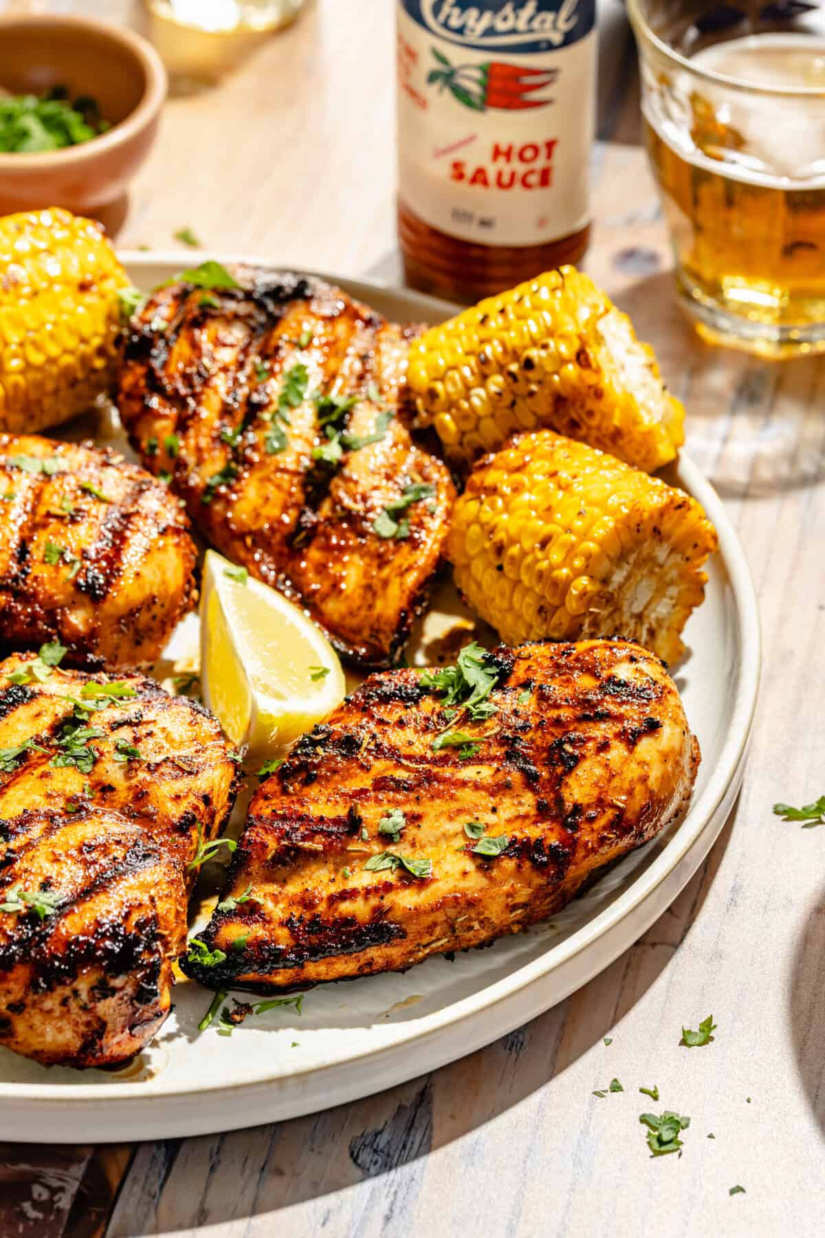 Grilled Cajun Chicken - The Defined Dish